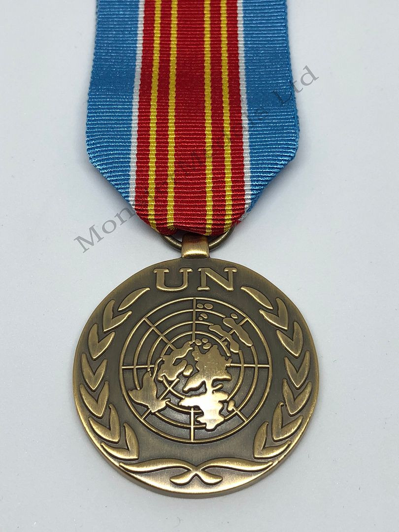 UN United Nations Bosnia etc medal (UNPREDEP) Full Size Medal with ...