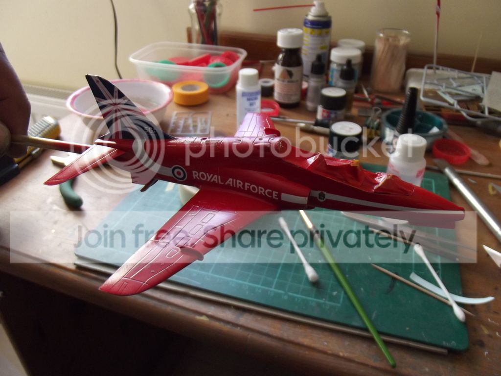 Red Arrows Hawk - Work in Progress - Aircraft - Britmodeller.com